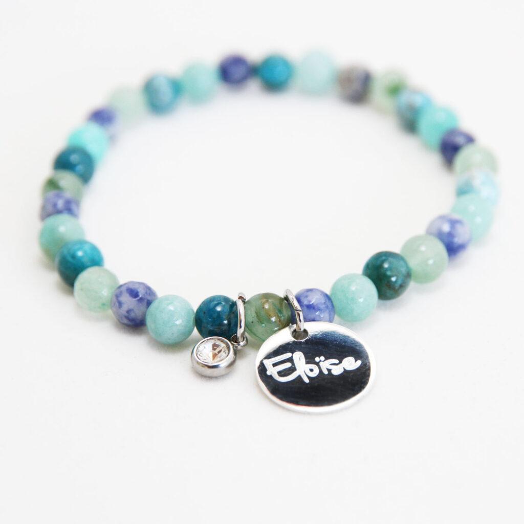 Bracelet Lithothérapie Femme colère et gestion des émotions